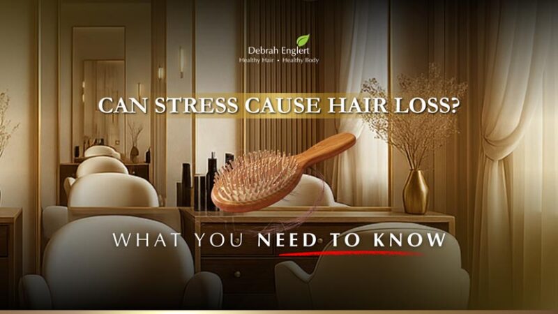CAN STRESS CAUSE HAIR LOSS? What You Need to Know | Debrah Englert